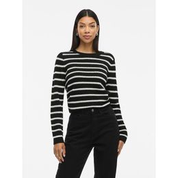 Vila Damen Rundhalspullover &raquo;VIDALO O-NECK L/S STRIPE KNIT TOP- NOOS&laquo; L (40)