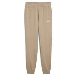 Puma Essentials No. 1 Logo Fleece Jogginghose mit B&uuml;ndchen Herren 55 - ice coffee S