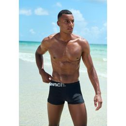 Bench. Herren Boxer-Badehose mit Bench-Schriftzug schwarz 5, N-Gr