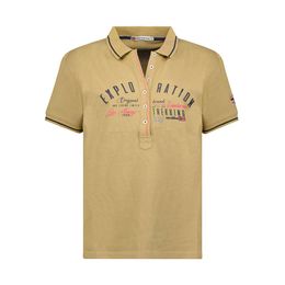 Geographical Norway Poloshirt in Beige - 66% | Gr&ouml;&szlig;e XL | Damen-tops