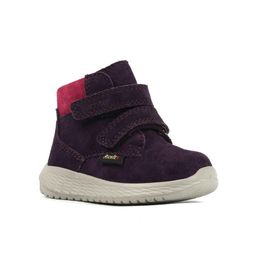 Richter Shoes Leder-Boots "Timmy" in Pflaume - 73% | Gr&ouml;&szlig;e 24 | Baby-stiefel-boots