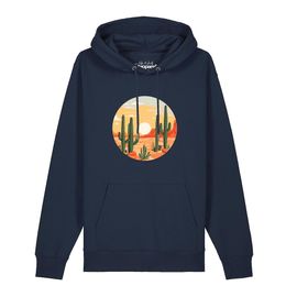Watapparel Sweatshirt 'Sonnenuntergang in der W&uuml;ste' male Blue size M