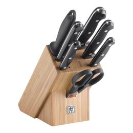 Zwilling TWIN Chef 2 8-tlg, Messerblock, Bambus, 8-tlg.