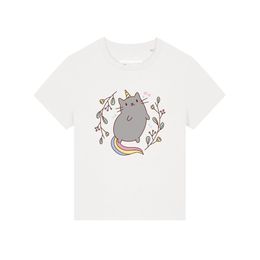 Watapparel Shirt 'Unicorn Cat' female White size XL