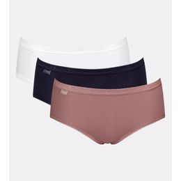 Sloggi Boyshorts 'Basic+' female Purple, Black, White size 40