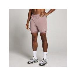 Myprotein MP Herren Training 5 2-in-1 Shorts - Mauve - XL