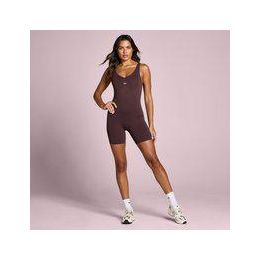 Myprotein MP Damen Tempo Nahtlos Shorts Bodysuit - Fudge - M