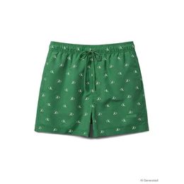 Calvin Klein Swimwear Board Shorts 'CK Essentials' male Green size L