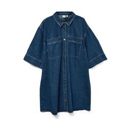 Vero Moda Curve Shirt Dress 'VMCMIGGA' female Blue size 50
