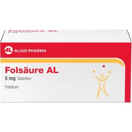 ALIUD Fols&auml;ure Al 5 mg Tabletten bei Fols&auml;uremangel 100 St