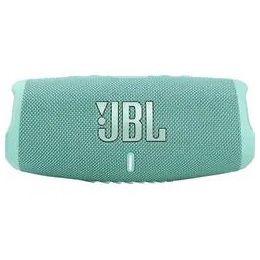 JBL Charge 5 Bluetooth Lautsprecher, T&uuml;rkis, Wasserfest
