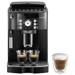 De'Longhi DELONGHI Magnifica S ECAM21.116.B - 5 Kaffeespezialit&auml;ten, kompakt, elegantes Design, Direktwahltasten, leichte Bedienung, Kaffeevollautomat Schwarz