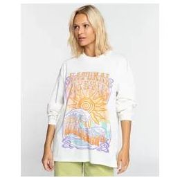 T-Shirt Billabong "Long Mystic", Damen, Gr. L, wei&szlig;, Obermaterial: 100% Walkfrottier;, Shirts T-Shirt