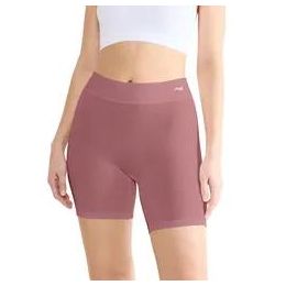 Lange Unterhose Sloggi "FREE Evolve", Damen, Gr. 2, rosa (date night pink), Single Jersey, Obermaterial: 90% Modal, 10% Elasthan, k&ouml;rpernah, Unterhosen Lange Unterhose, super weich, dehnf&auml;hig