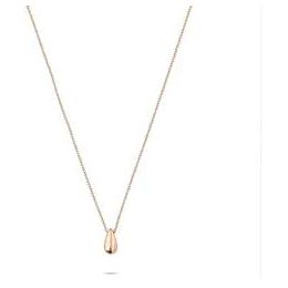 Kette mit Anh&auml;nger Liebeskind Berlin "Schmuck Geschenk Edelstahl Halskette The Mini Drop Tropfen", rosa (ros&eacute;goldfarben), Halsketten, Damen, Edelstahl, L: 45 B: 2mm, B:2mm