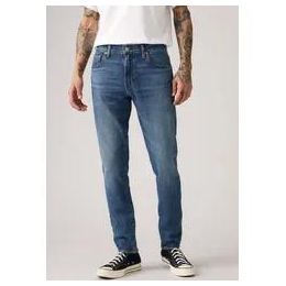 Levi's Tapered-fit-Jeans LEVI'S "512 Slim Taper Fit", Herren, Gr. 32, L&auml;nge 34, rainy afternoon, Denim/Jeans, Obermaterial: 99% Baumwolle, 1% Elasthan, schmal lang, Jeans, mit Markenlabel