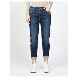 Boyfriend-Jeans Gang "94NADIA", Damen, Gr. 27, N-Gr, sea tide worn wash, Denim/Jeans, Obermaterial: 90% Baumwolle, 8% Polyester, 2% Elasthan, bequem kn&ouml;chelfrei, Jeans, 5-Pocket Style mit Rei&szlig;verschluss und Knopf