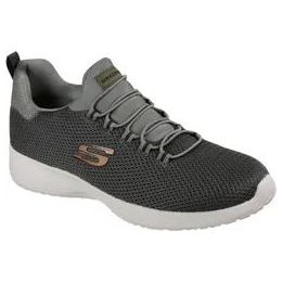 Slip-On Sneaker Skechers "DYNAMIGHT", Herren, Gr. 39, oliv, Textil, Schuhe, Slipper, Sneaker mit Memory Foam, Topseller