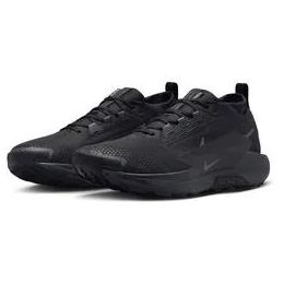 Laufschuh Nike "PEGASUS TRAIL 5 GTX", Herren, Gr. 43, schwarz, schwarz, anthrazit, Synthetik, Textil, Schuhe Laufschuh, wasserdicht