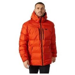 Helly Hansen Winterjacke Park Puffy (Parka, 2-Lagen, High Loft Isolierung) orange/rot Herren