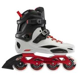 Rollerblade Inline Skates RB Pro X (Rollen: 80mm/85A, Kugellager: Twincam ILQ-7 Plus) grau/rot Herren