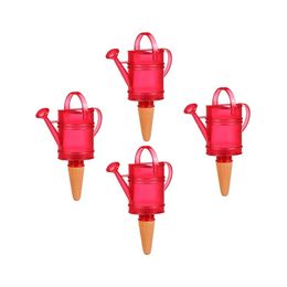 Scheurich Wasserspender Nelly | 4X Rot | 110 ml F&uuml;llmenge | Bew&auml;sserun in Rot | Gr.: onesize