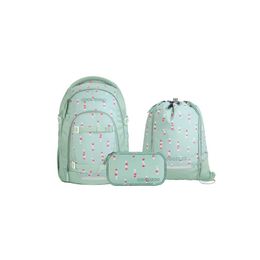 Coocazoo Schulrucksack-Set MATE "Dancing Dots" 3-tlg. in Blau | Gr.: onesize