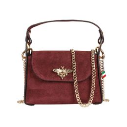 Florence Umh&auml;ngetasche Leder bordeauxrot ca. 19cm | Gr.: onesize