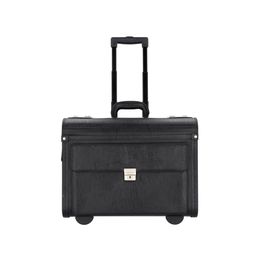 Alassio 2-Rollen Pilotentrolley 48 cm Laptopfach in schwarz | Gr.: onesize