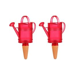 Scheurich Wasserspender Nelly | 2X Rot | 110 ml F&uuml;llmenge | Bew&auml;sserun in Rot | Gr.: onesize