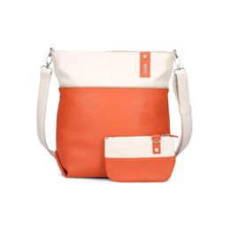 Zwei Jana Schultertasche 33 cm in papaya | Gr.: onesize