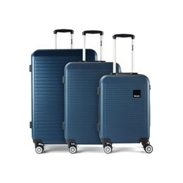 Bench Voyage 4 Rollen Kofferset 3-teilig in marineblau | Gr.: onesize