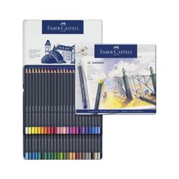 Faber-Castell Farbstift Goldfaber permanent sortiert Packung mit 48 St&uuml;ck Etui | Gr.: onesize