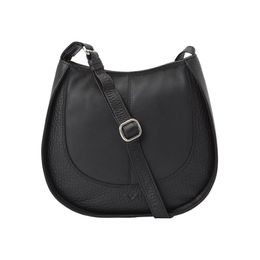 VLD VOi Leather Design Boston Umh&auml;ngetasche Leder 28 cm in schwarz | Gr.: onesize