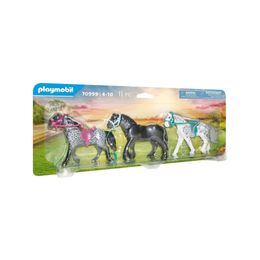 Playmobil 3 Pferde Friese Knabstrupper & Andalusier 70999 Spieleset ab 4 Jahren | Gr.: onesize