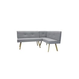 ByLiving Eckbank OTTAWA in hellgrau - 183 x 129, H 88 cm | Gr.: onesize