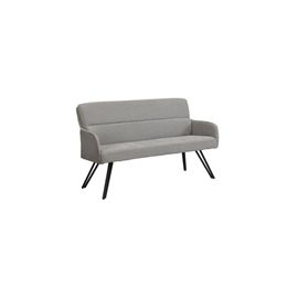 ByLiving Bank TINO in hellgrau - B 140, H 94, T 67 cm | Gr.: onesize