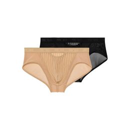 WOH Mini Slip / Unterhose Personal Allure in Schwarz / beige | Gr.: L