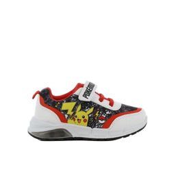 Pok&eacute;mon Sneaker mit Pok&eacute;mon Pikachu Motiv, in Rot - Leuchtende Sohle | Gr.: 29