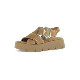 Gabor Plateau Sandaletten in Braun | Gr.: 38