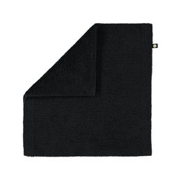 Rhomtuft Badteppiche Pur schwarz - 15 in schwarz - 15 | Gr.: 60 x 60 cm