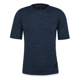 Normani Outdoor Sports Herren Merino T-Shirt Darwin in Navy | Gr.: M