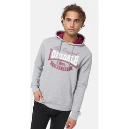 Lonsdale Hoodie "Stotfield" in Grau | Gr.: M