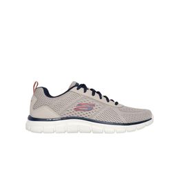 Skechers Sneaker TRACK-LESHUR in Taupe/Navy | Gr.: 46