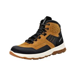 Grisport Freizeitschuhe Schn&uuml;rstiefel in hellbraun/schwarz | Gr.: 47