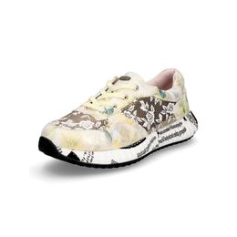 Laura Vita Sneaker Burton in Hellgelb Multi | Gr.: 40