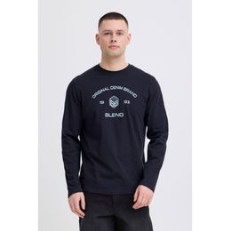 Blend Langarmshirt BHKarson in Dunkelblau | Gr.: M
