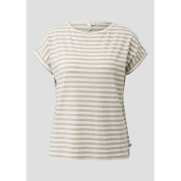 QS T-Shirt in 81G0_beige | Gr.: XS