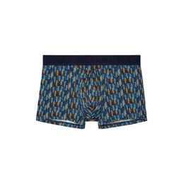 HOM Retro Boxer Boxer Briefs HO1 Westgate in blue print | Gr.: XXL