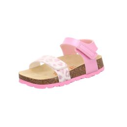 Superfit Tieffu&szlig;bett Sandale FUSSBETTPANTOFFEL in Rosa | Gr.: 30
